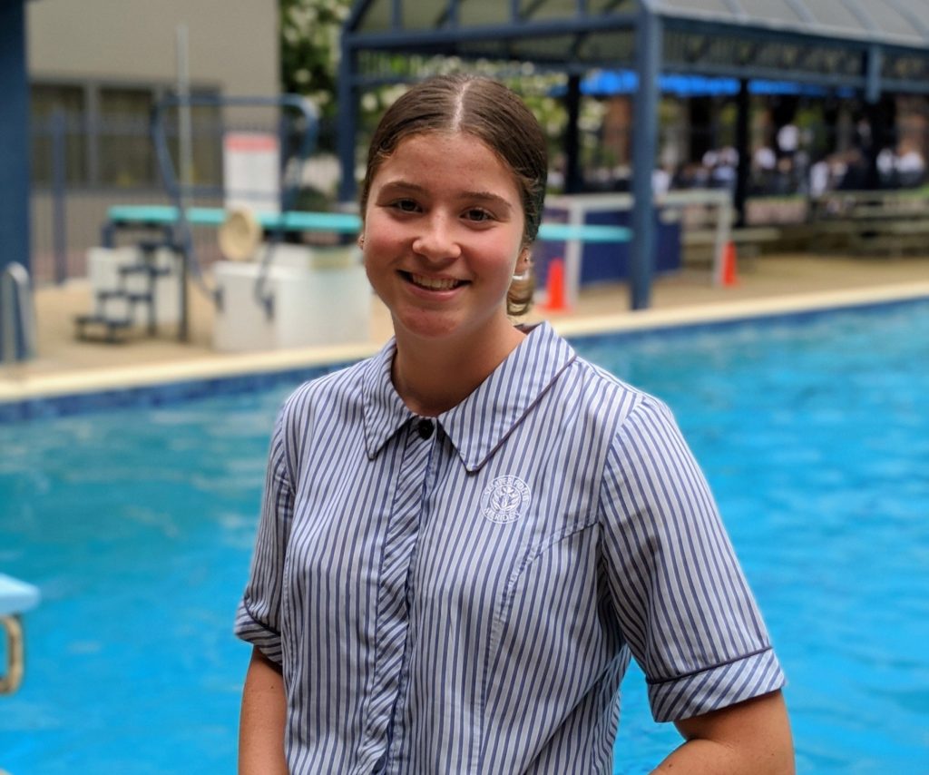 Zoe selected for National Water Polo Squad | Meriden